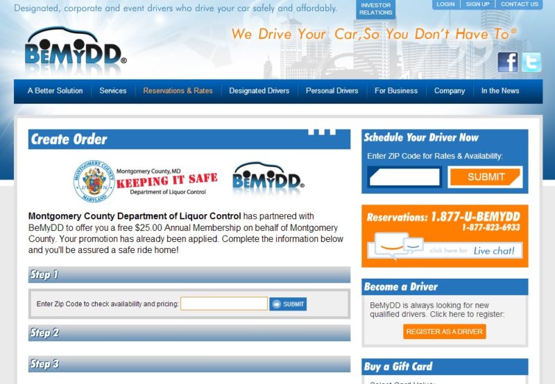 County Offers 'Be My Designated Driver' Service (Video) | Montgomery ...