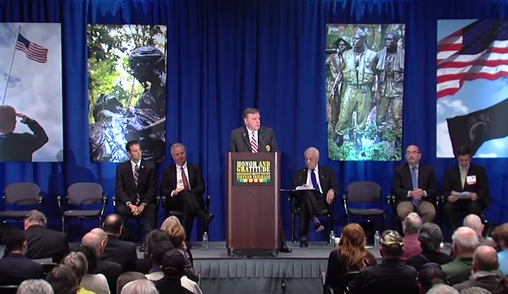 Dan Bullis address at Salute to Vietnam Veterans | Montgomery Community ...