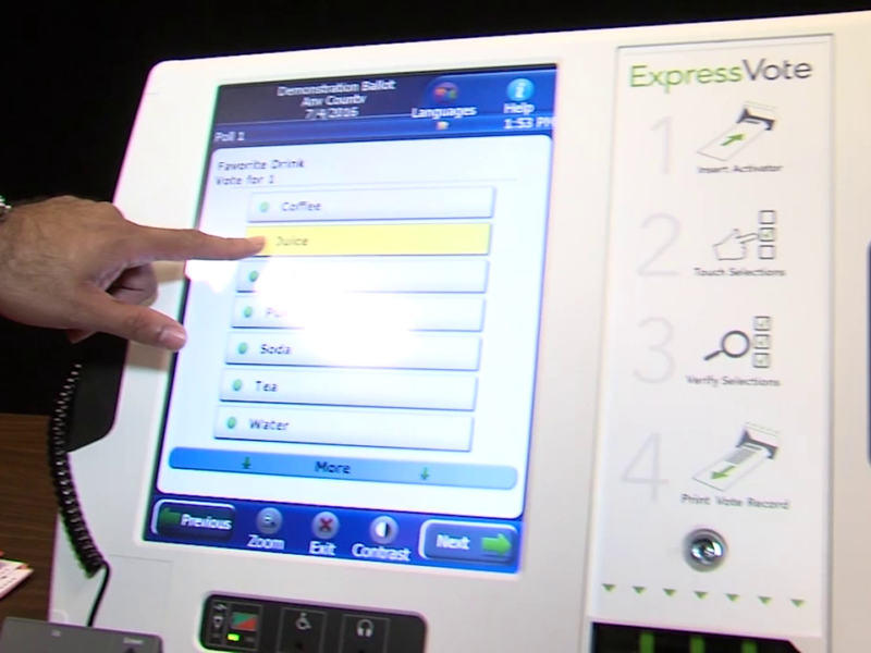 Board of Elections Demonstrates New Voting System (VIDEO) | Montgomery ...