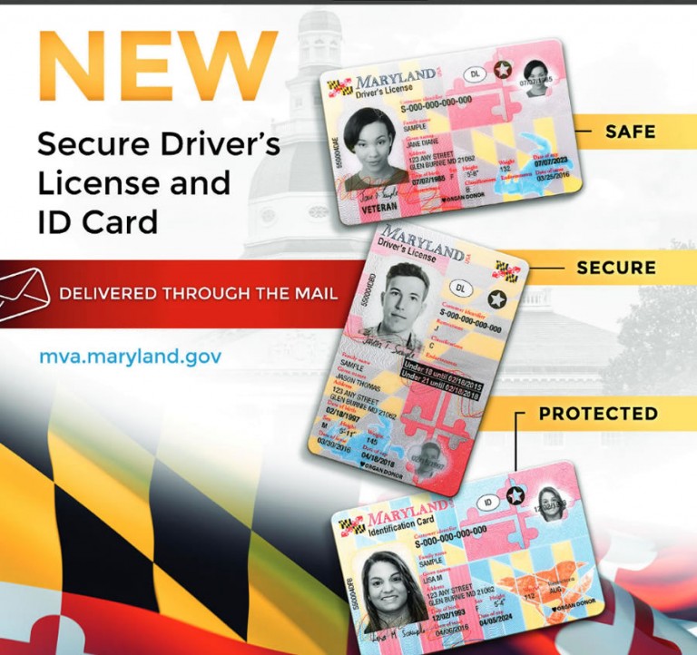 Maryland Unveils New Driver's Licenses and I-D Cards | Montgomery ...