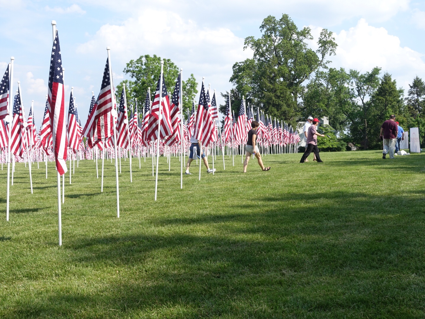 "Flags For Our Heroes" Exhibit Returns to Bohrer Park in Gaithersburg ...