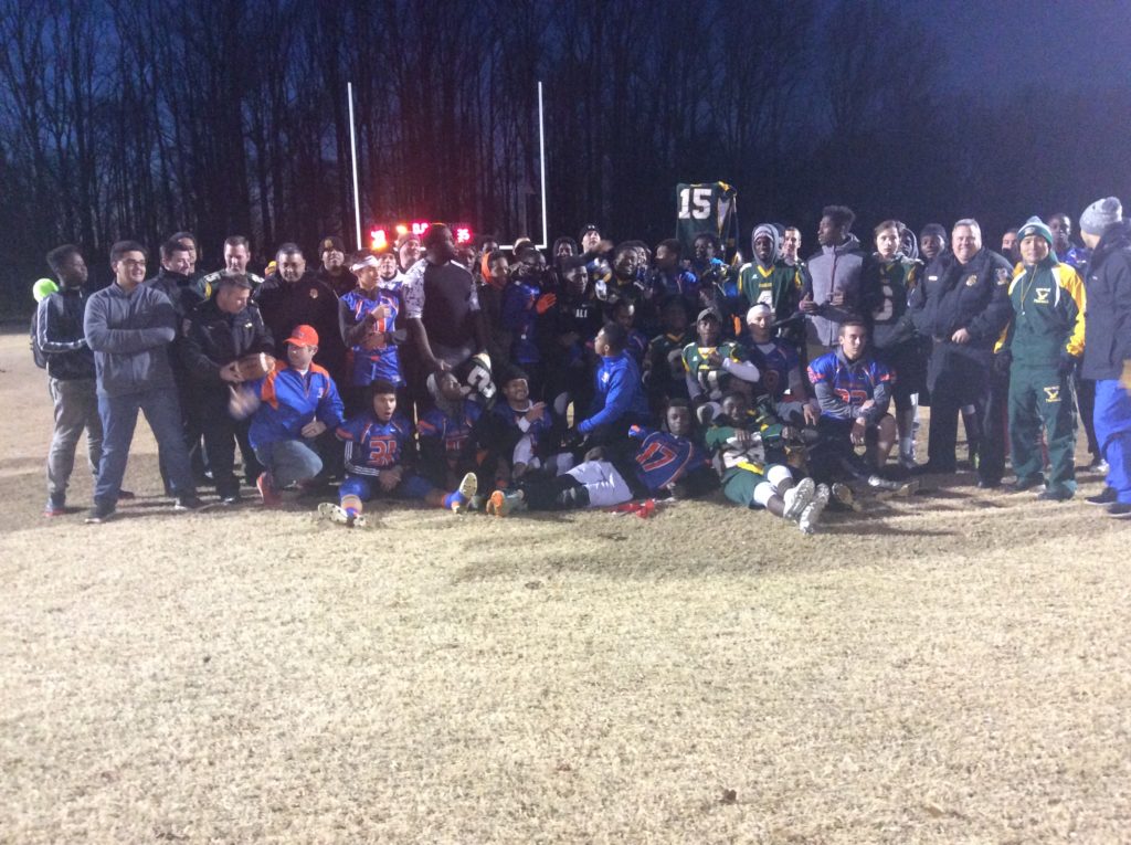 Police Strengthening Community Relations Through a Flag Football Game ...
