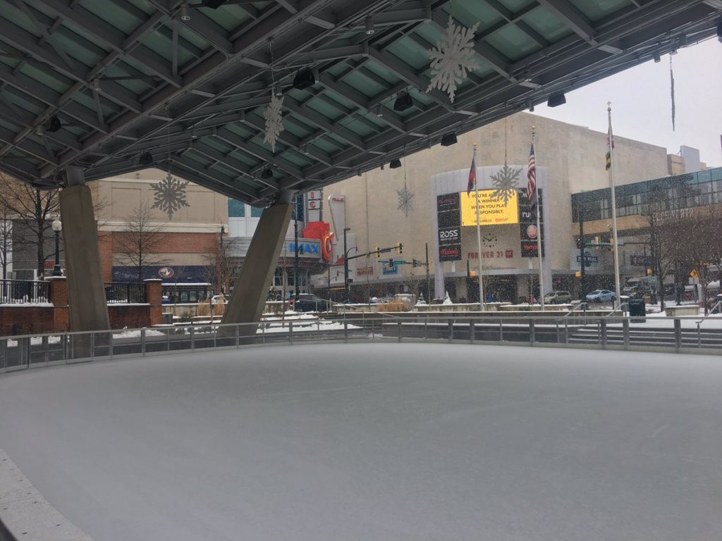 Silver Spring Ice Skating Rink Opens Its Doors Despite Winter Storm ...
