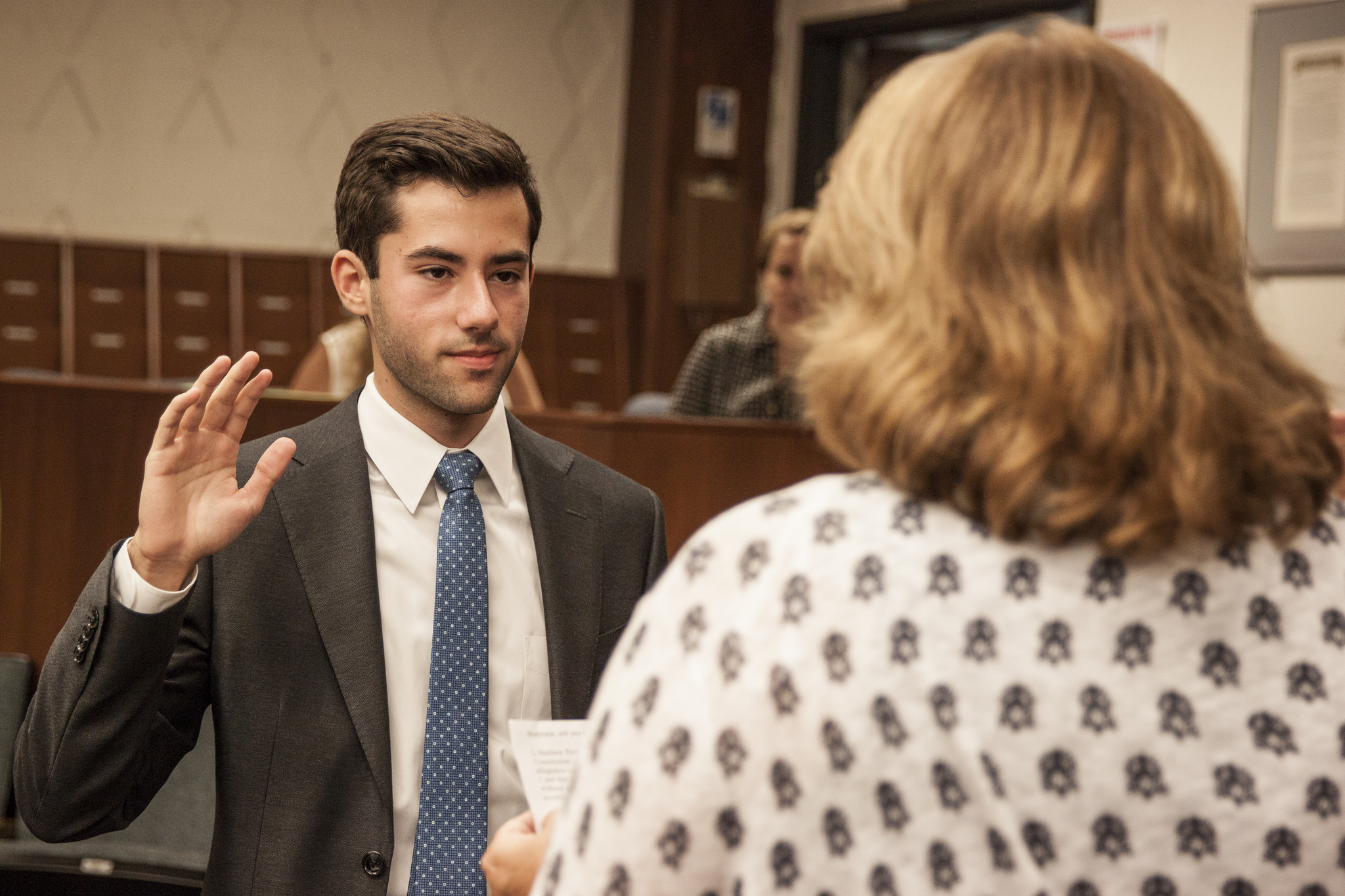 Matthew Post Sworn in as New SMOB (PHOTOS) | Montgomery Community Media