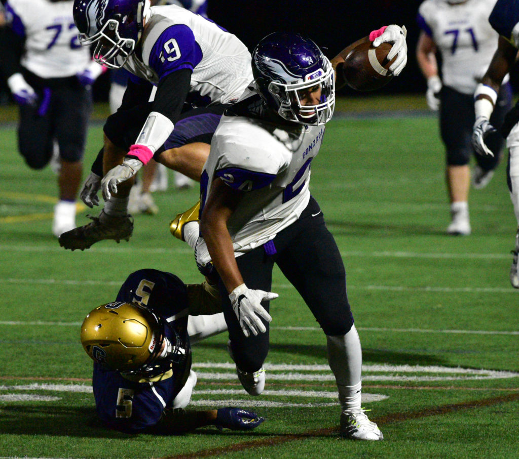 Good Counsel's #7 Ranked Falcons Upset #2 Ranked Gonzaga Eagles 27-7 ...