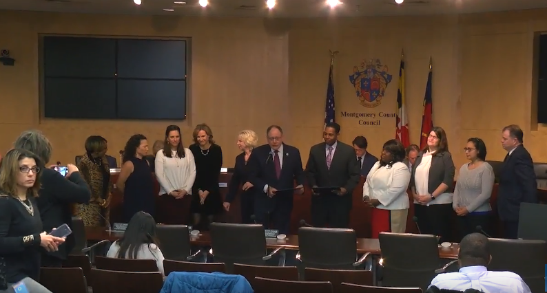 Blue Ribbon Proclamation YouTube | Montgomery Community Media