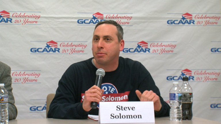 Steve Solomon (D) Discusses 2 School Issues - Overcrowding and ...