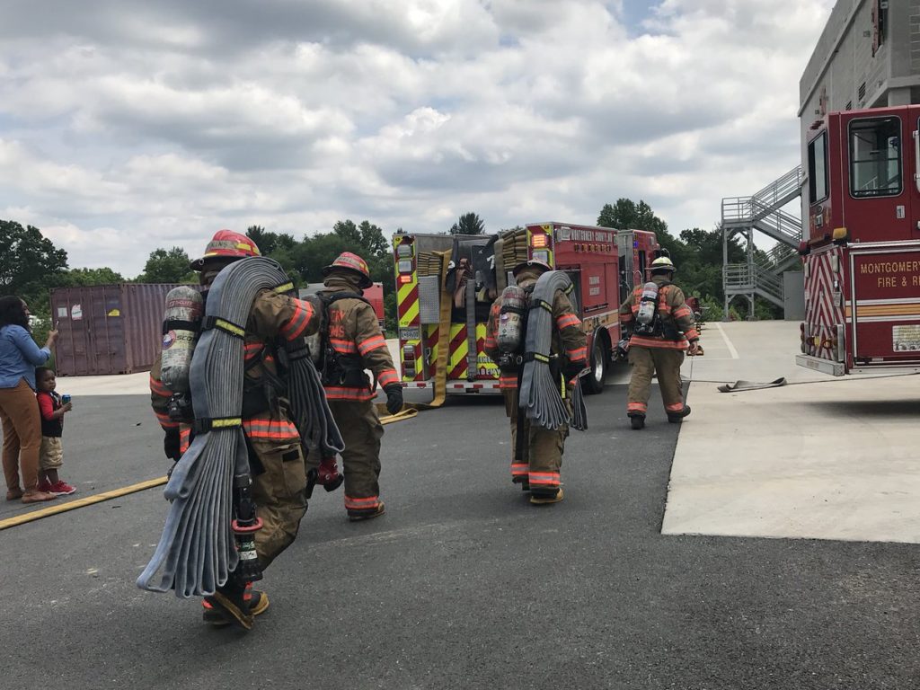 County’s Fire and Rescue Recruit Class Complete ‘Hot Mess’ Test ...
