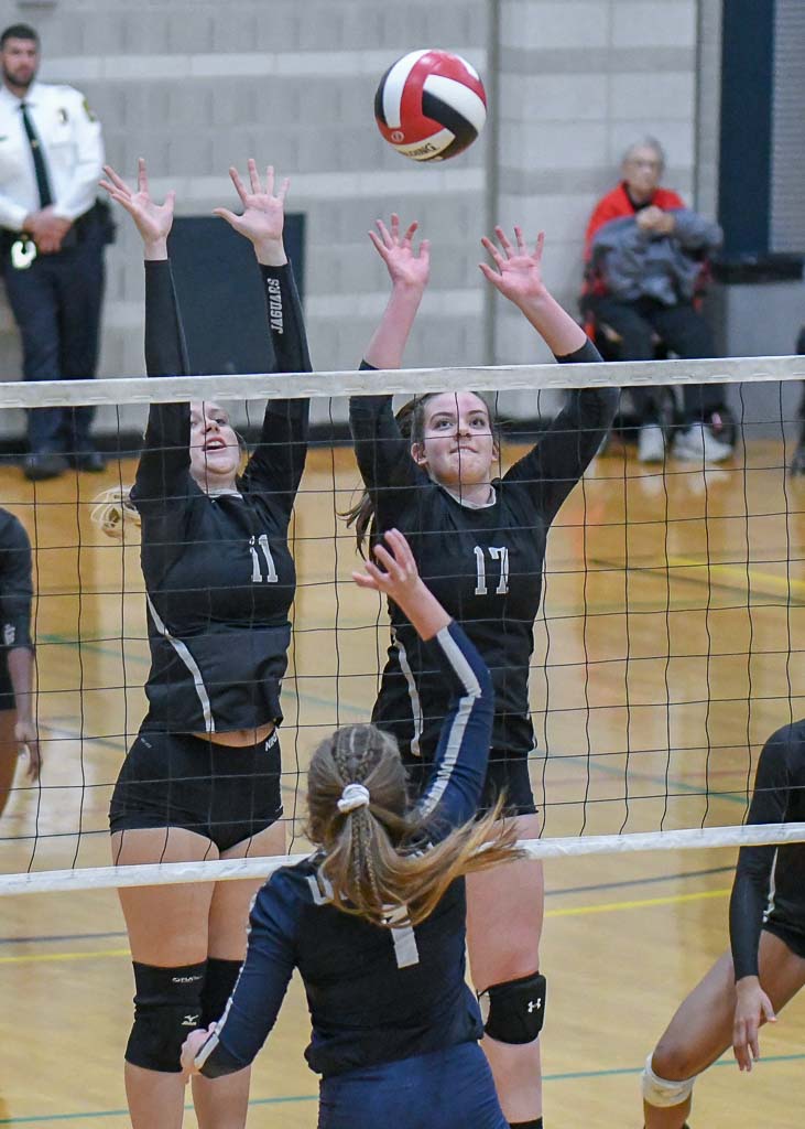 Morgan Lowrey and Nataliya Chepurnova puts up a solid forecourt defense ...