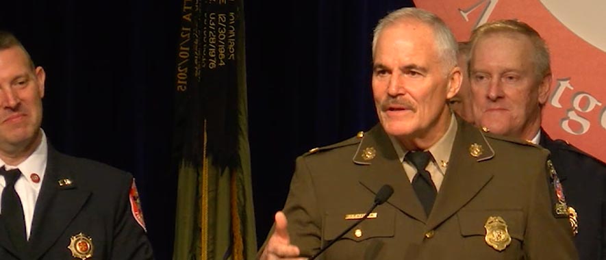 slider - Chief Tom Manger at the 45th Annual Public Safety Awards ...