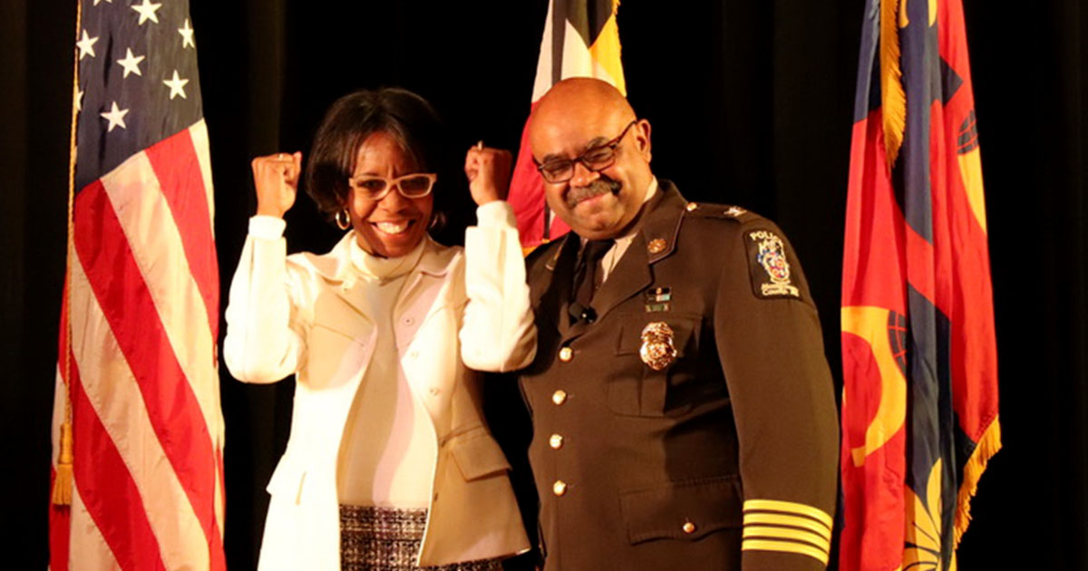 Marcus Jones Sworn in as Montgomery County Police Chief | Montgomery ...