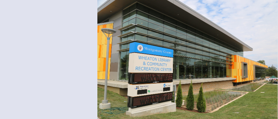 slider wheaton library and community center | Montgomery Community Media