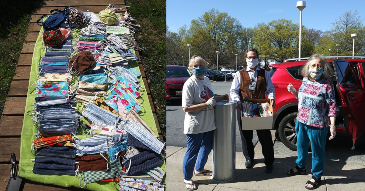 Silver Spring Residents Donate Homemade Face Masks | Montgomery ...