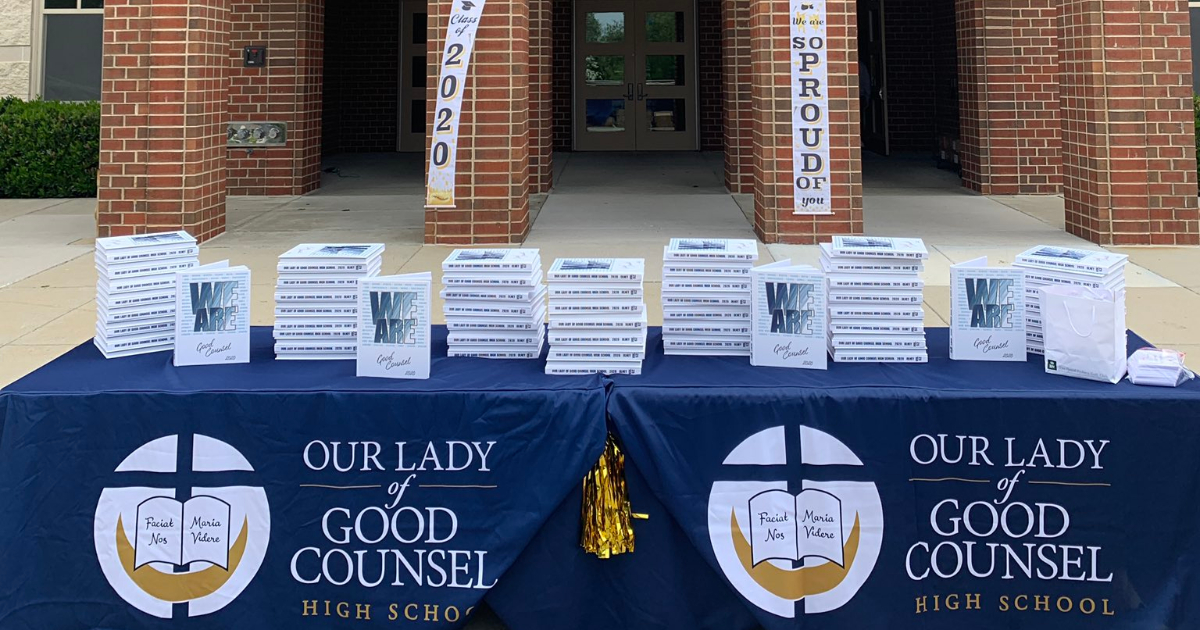 facebook good counsel 2020 drive by graduation ceremony | Montgomery ...