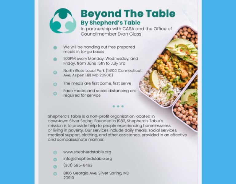 Shepherd's Table Distributing Free Food Throughout June | Montgomery ...