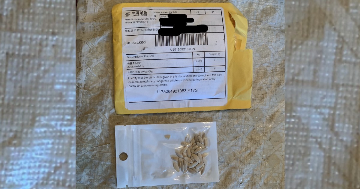 Random Packages of Seeds from China May be Part of Scam, Officials Say ...