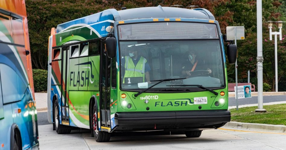 FLASH Bus Begins Running Along Route 29 on Oct. 14 | Montgomery ...