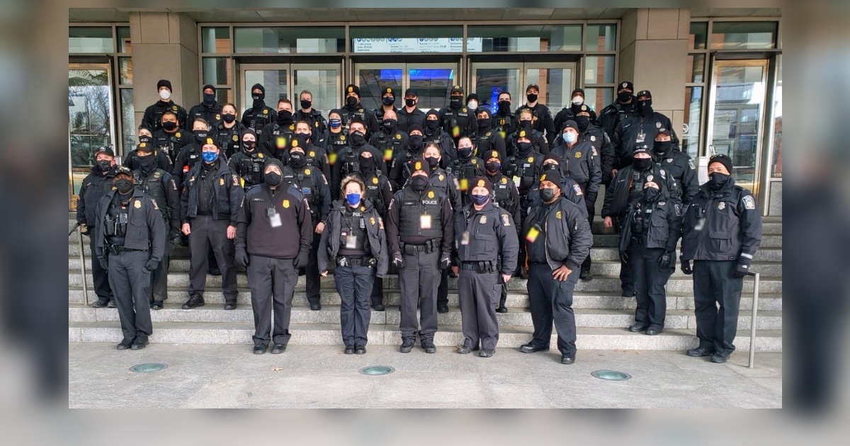 MCPD Teams With Other Law Enforcement During Presidential Inauguration ...