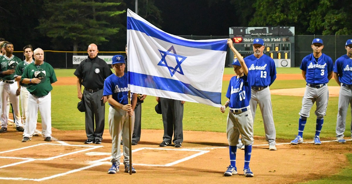 Sellout Crowd Watches Israel Olympic Baseball Team Play Bethesda Big ...