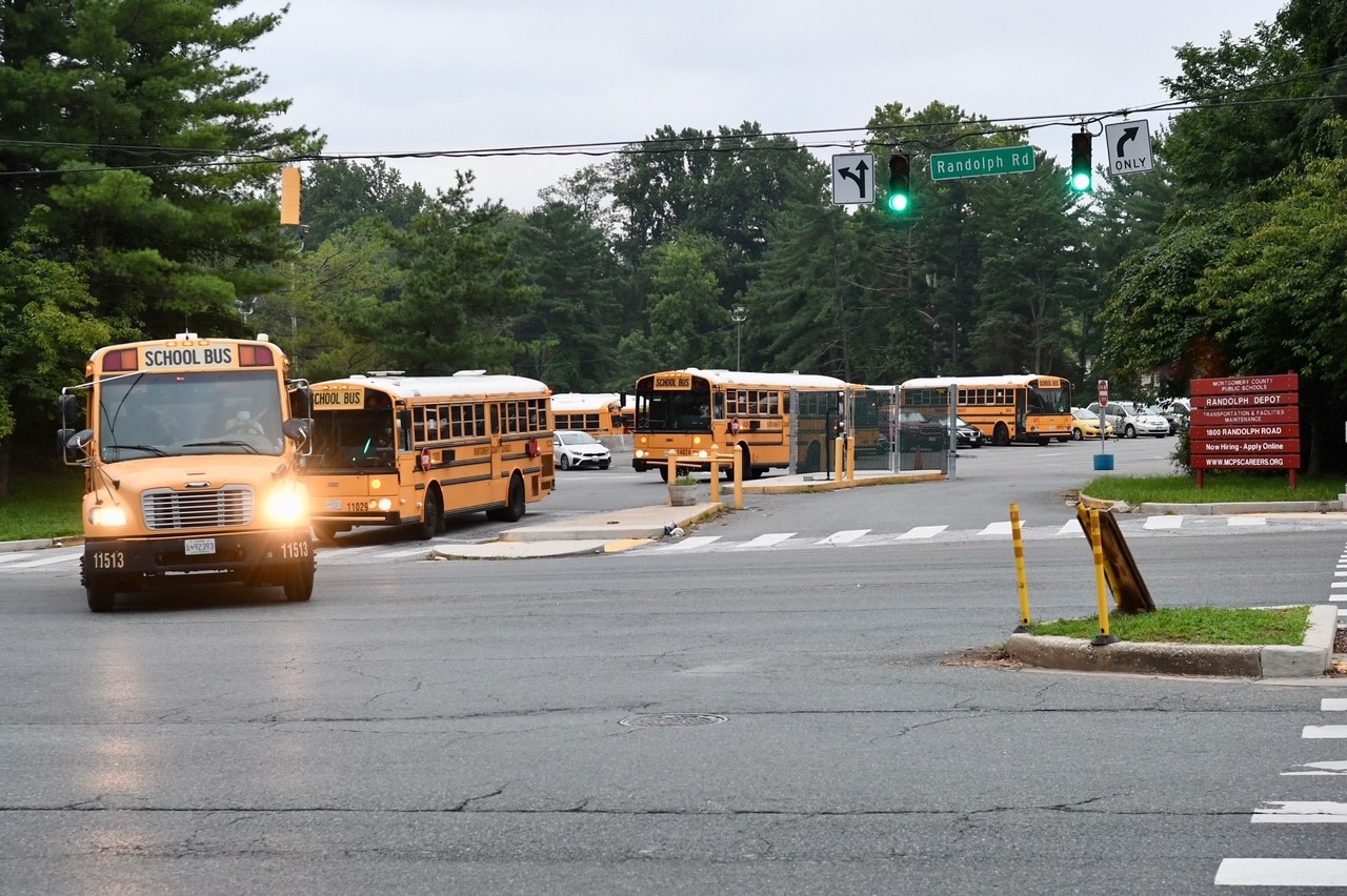 bts 2021 buses at Randolph depot 2 | Montgomery Community Media