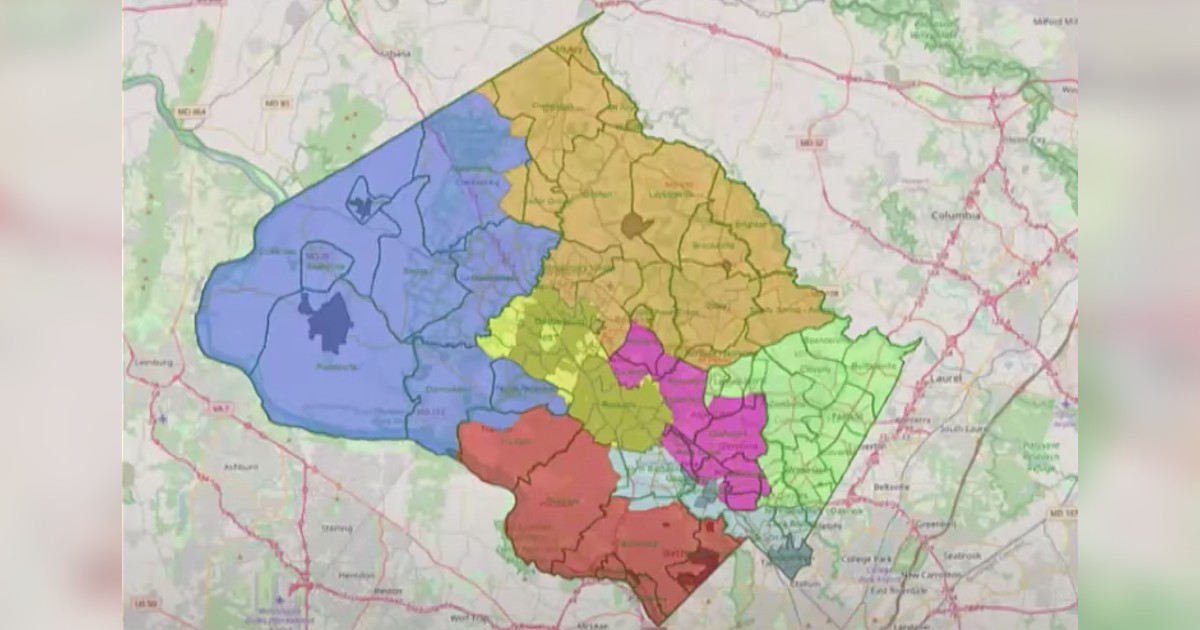 Redistricting Commission Recommends Map to Council | Montgomery ...